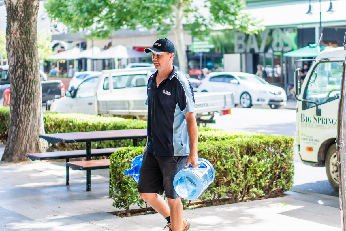 Big Springs Water Delivers Natural Spring Water to Your Door