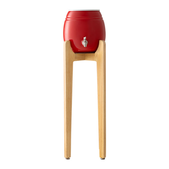 White Ceramic Dispenser - Wonder Well - Sara - Big Springs Water